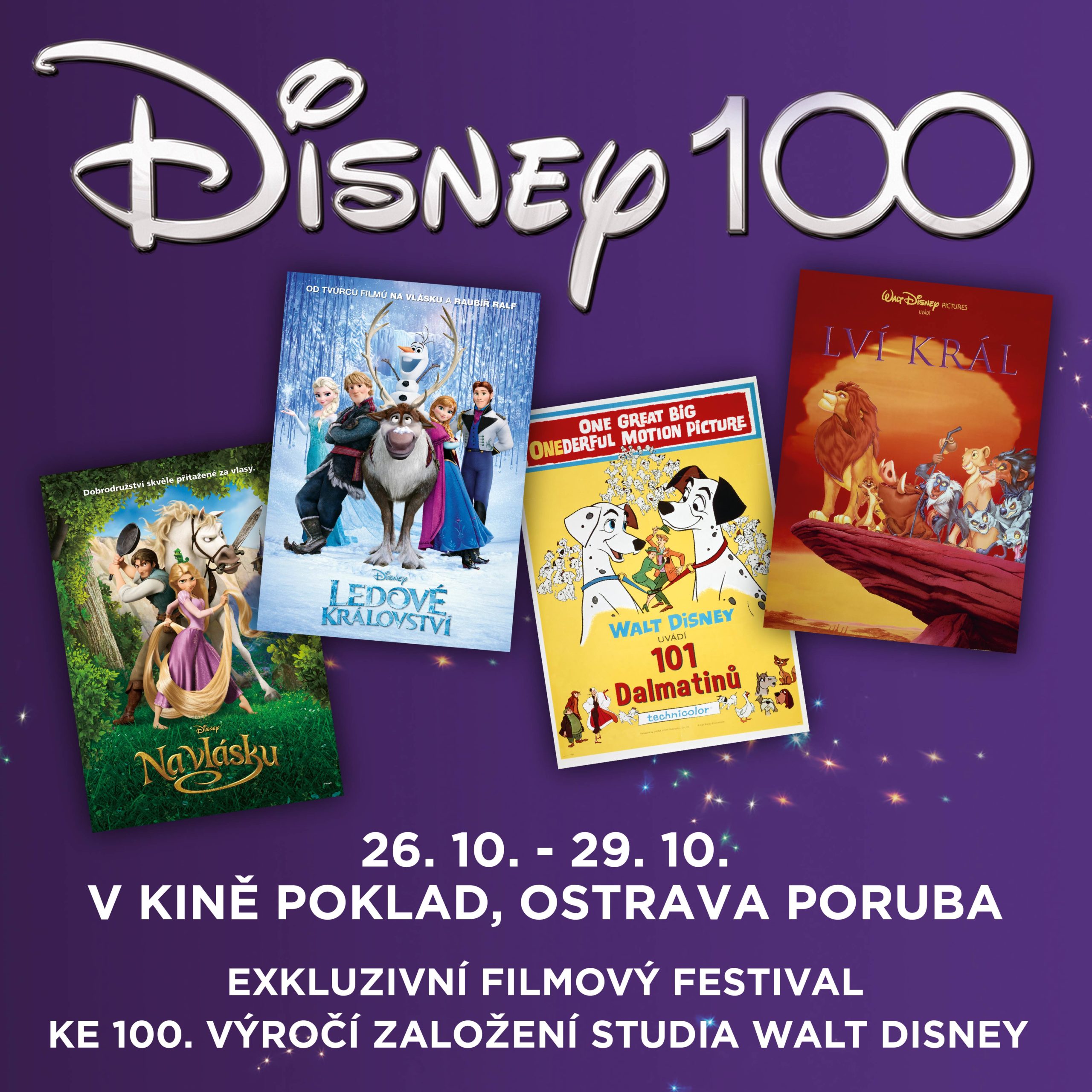 Disney slaví 100 let – DK Poklad Ostrava