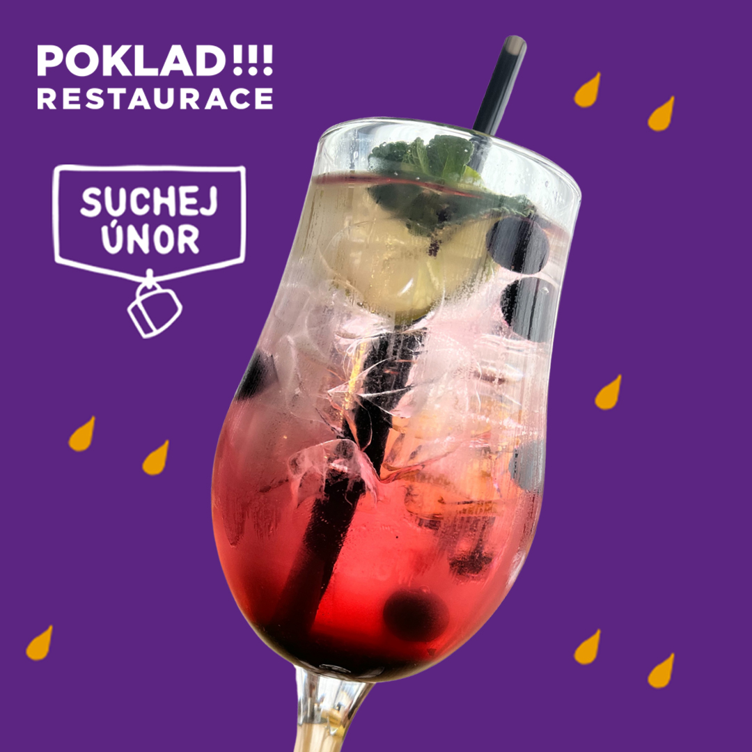 Sucho v Pokladu – nealko Gin & Tonic – DK Poklad Ostrava
